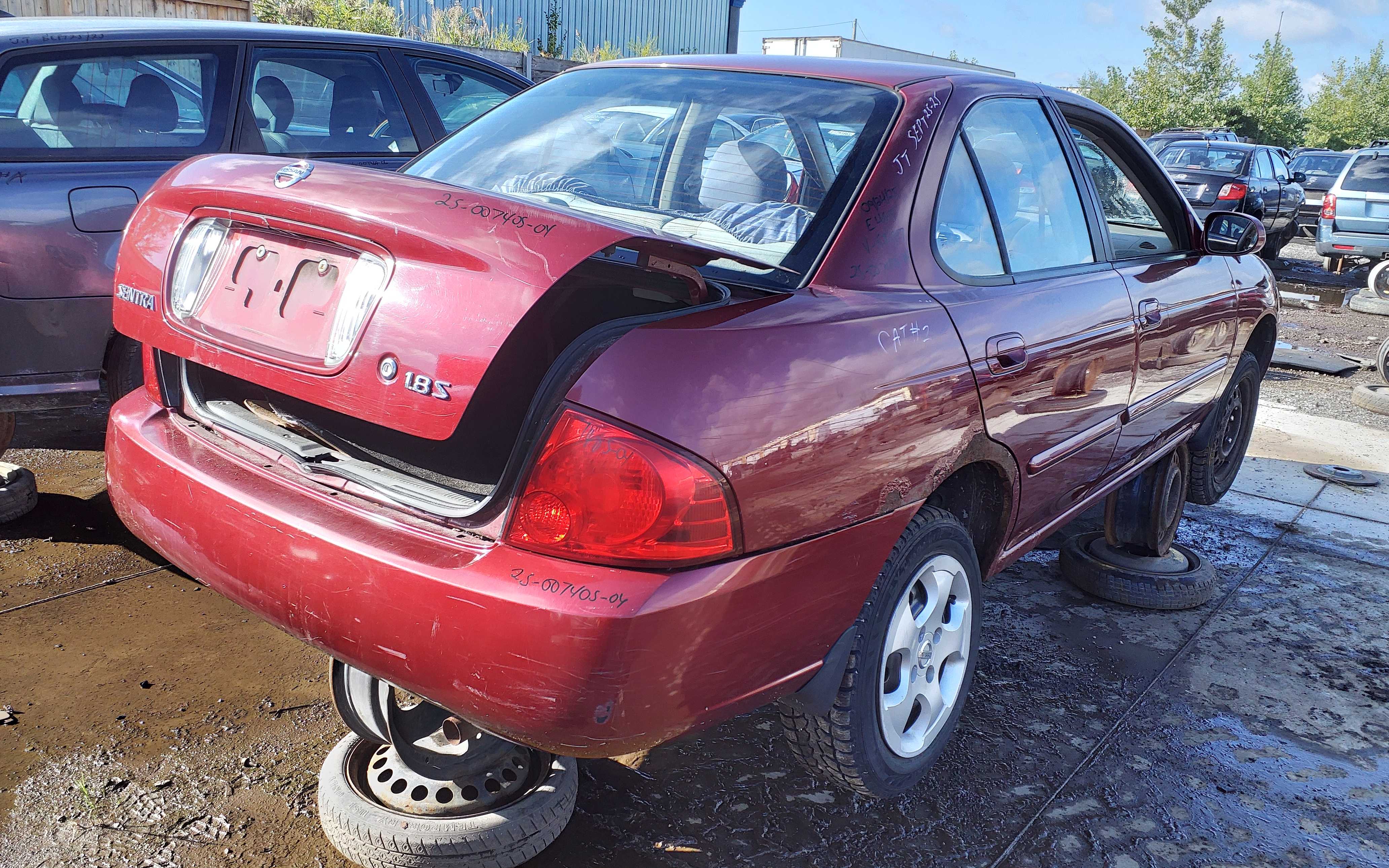 NISSAN SENTRA 2004 | Ajax | Kenny U-Pull