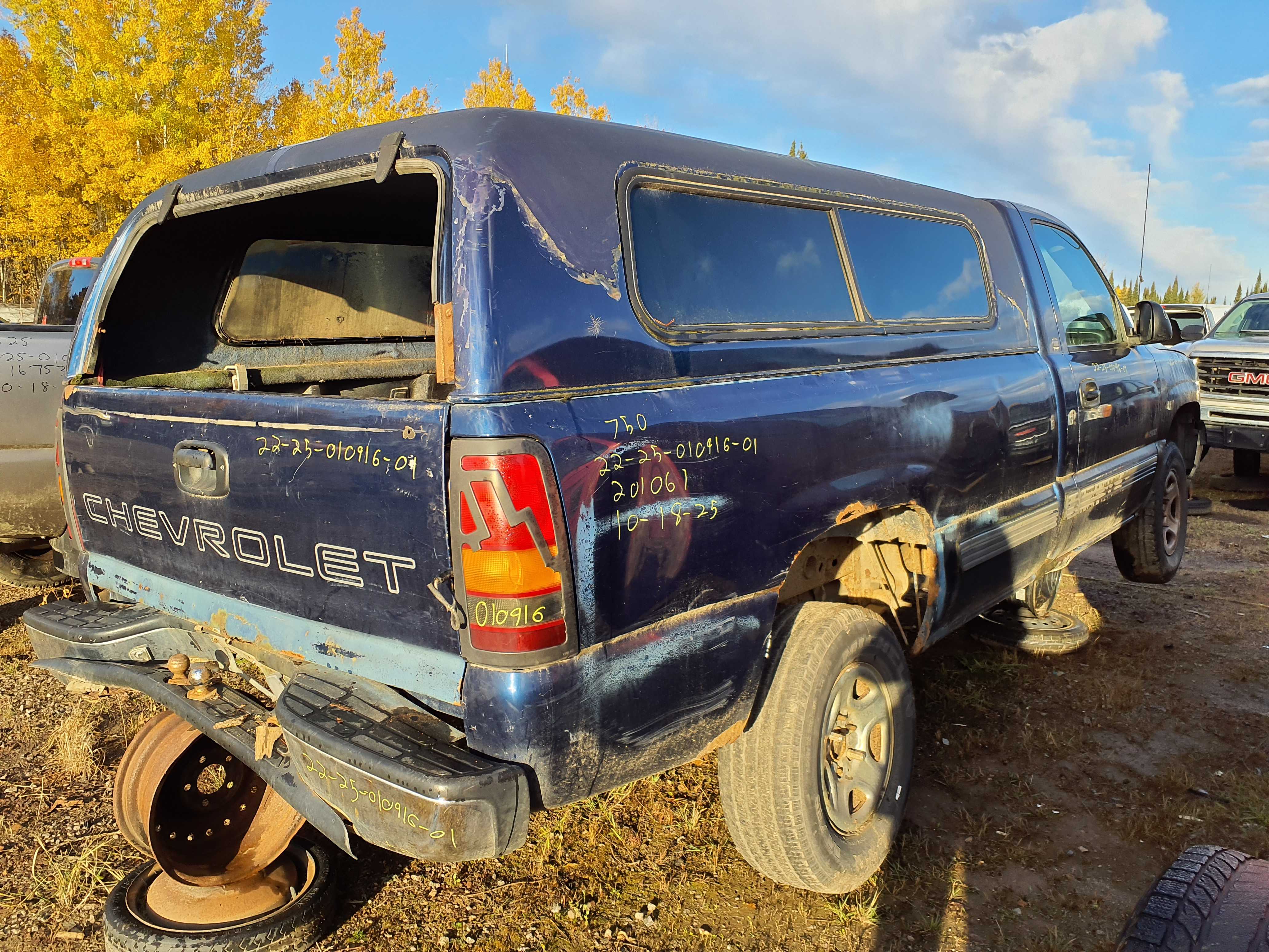 CHEVROLET SILVERADO 1500 2001 | NorthBay | Kenny U-Pull