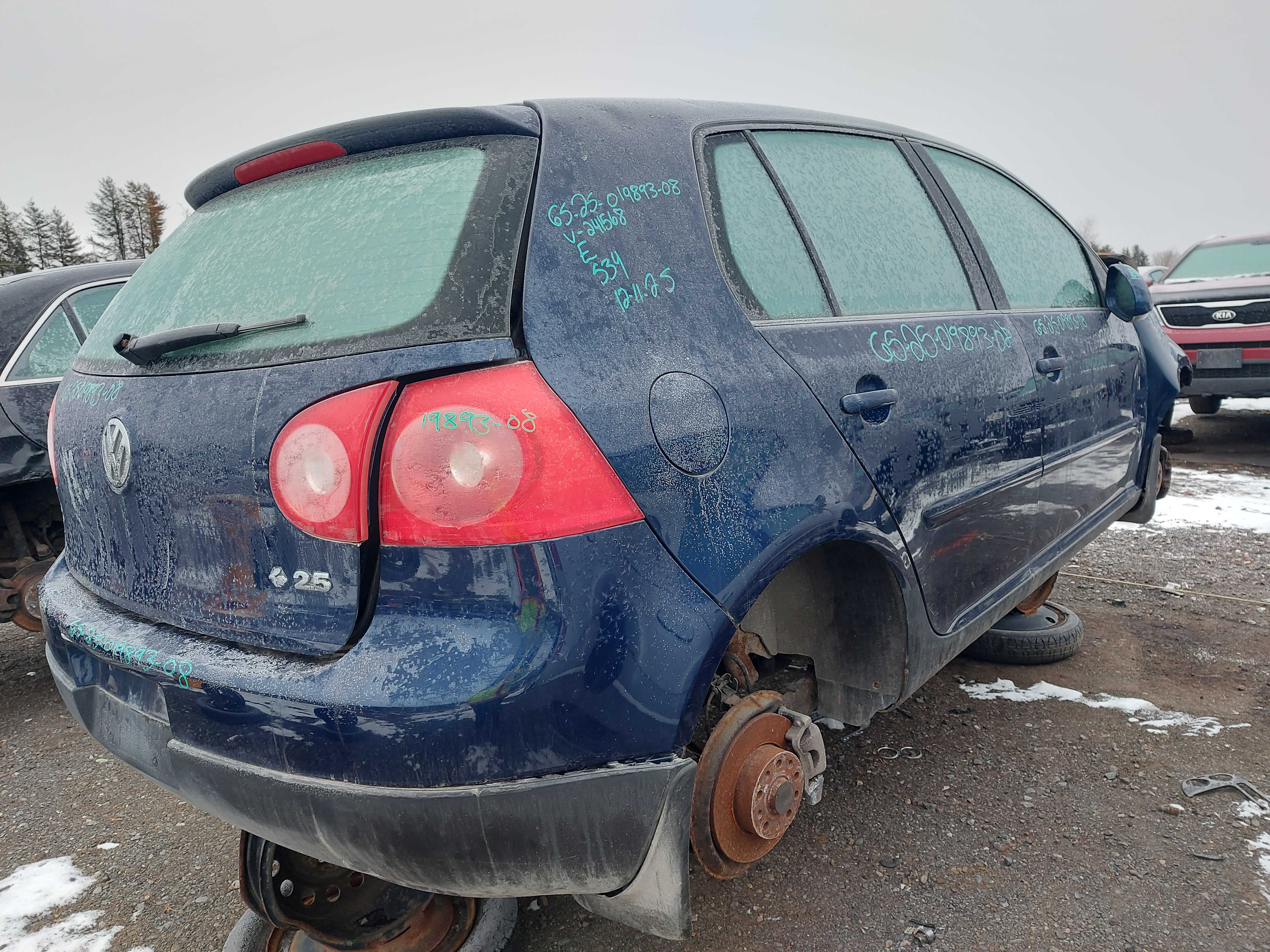 VOLKSWAGEN RABBIT 2008 | Sudbury | Kenny U-Pull